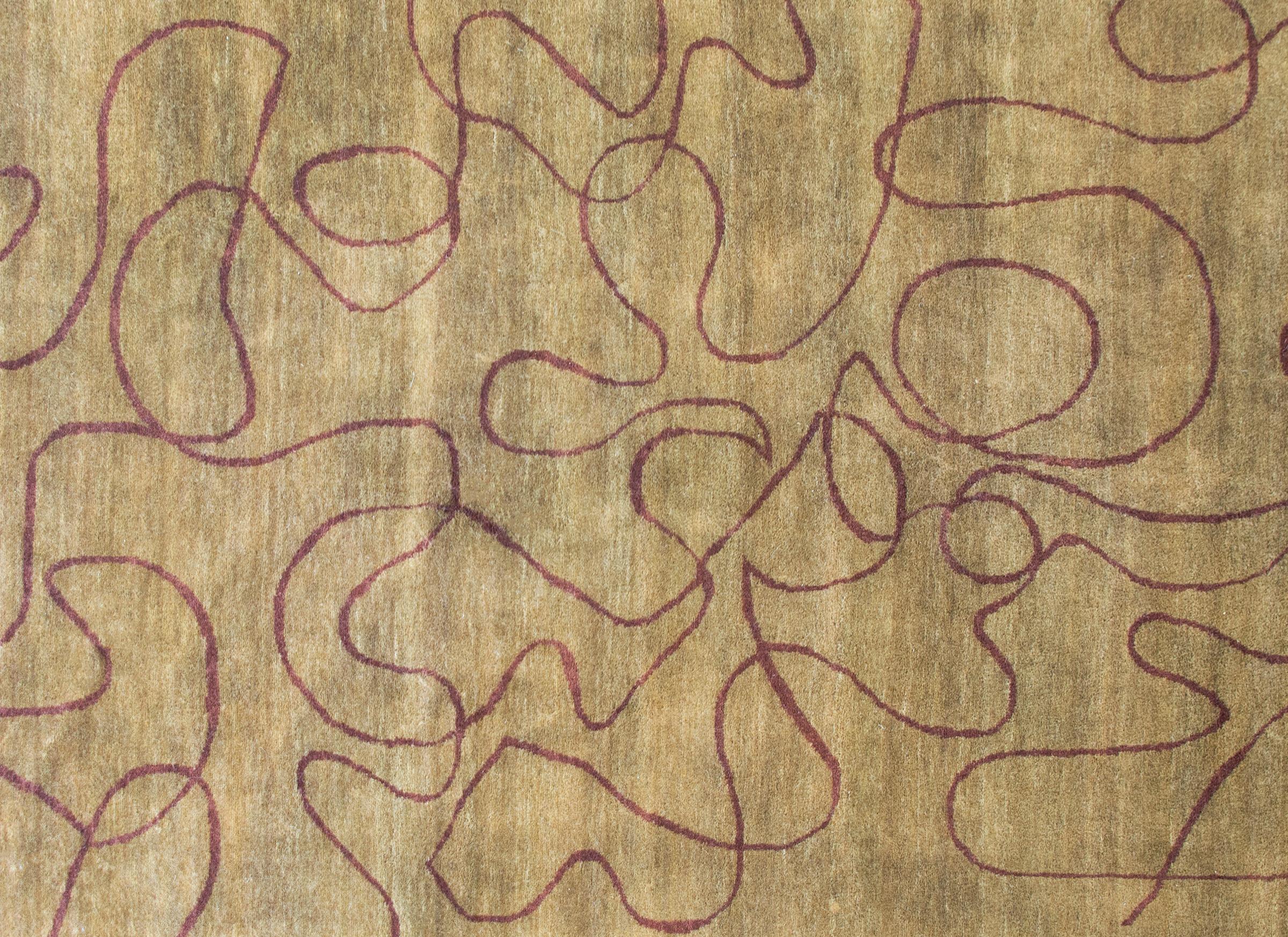 Late 20th Century Indian Gabbeh-Style Rug For Sale at 1stDibs