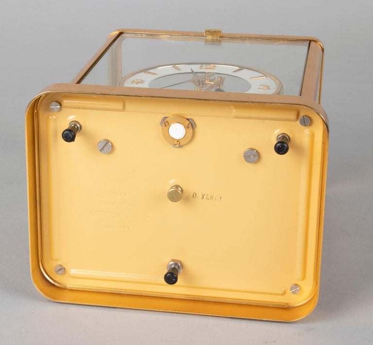 Late 20th Century Jaeger Lecoultre ATMOS 540 Elysee Mantle Clock at ...