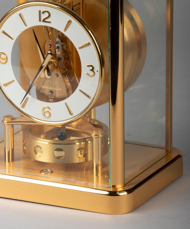 Late 20th Century Jaeger Lecoultre ATMOS 540 Elysee Mantle Clock at ...