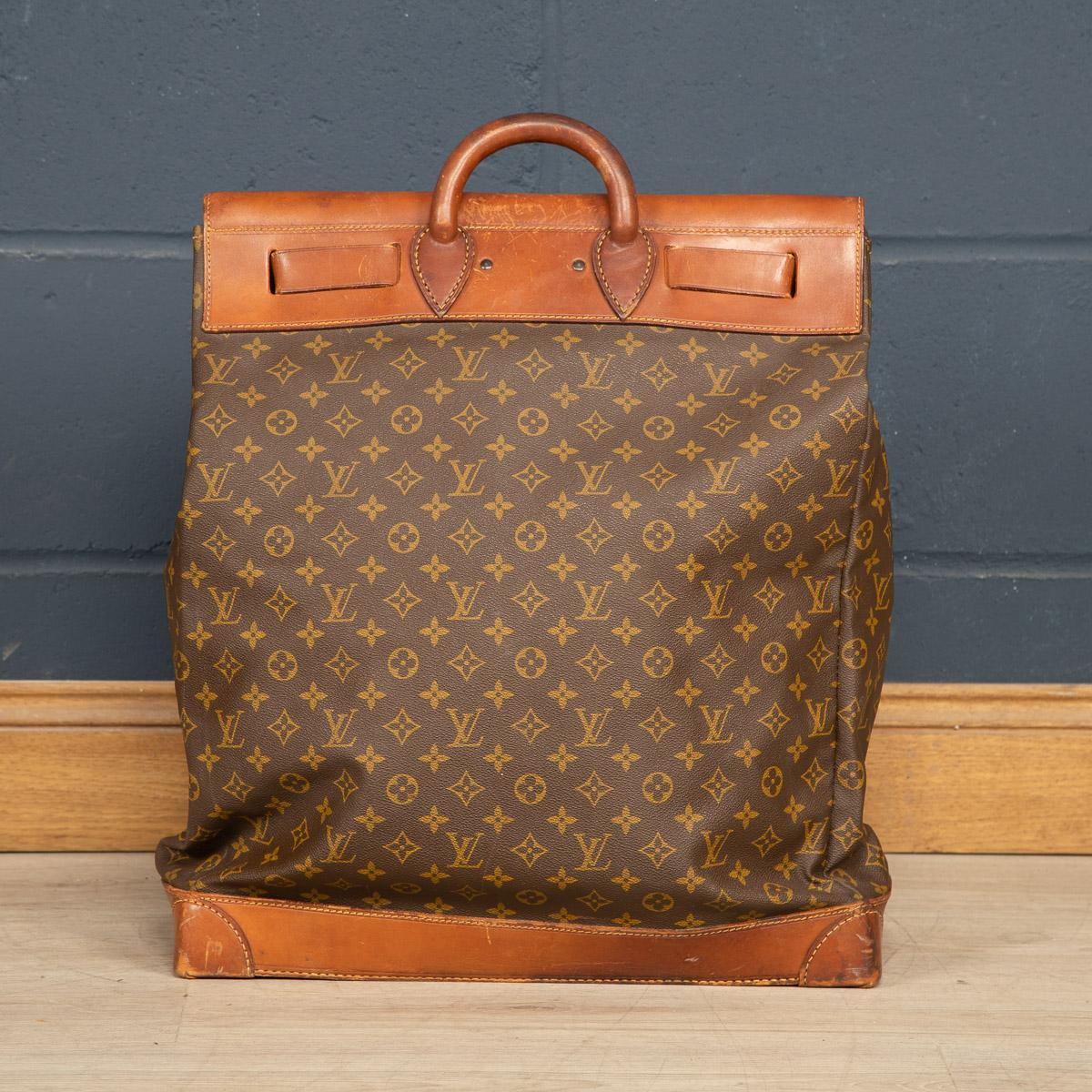 Late 20th Century Louis Vuitton Steamer Bag in Monogram Canvas, Paris, c.1970 at 1stDibs