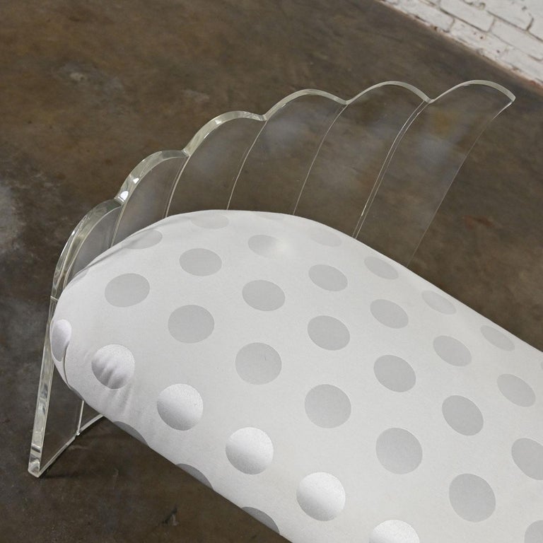 Late 20th Century Lucite Art Deco Hollywood Regency Sculptural Wing ...