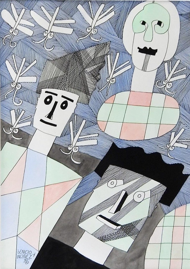 Late 20th Century Parties of Four by Benicio Nunez For Sale at 1stDibs