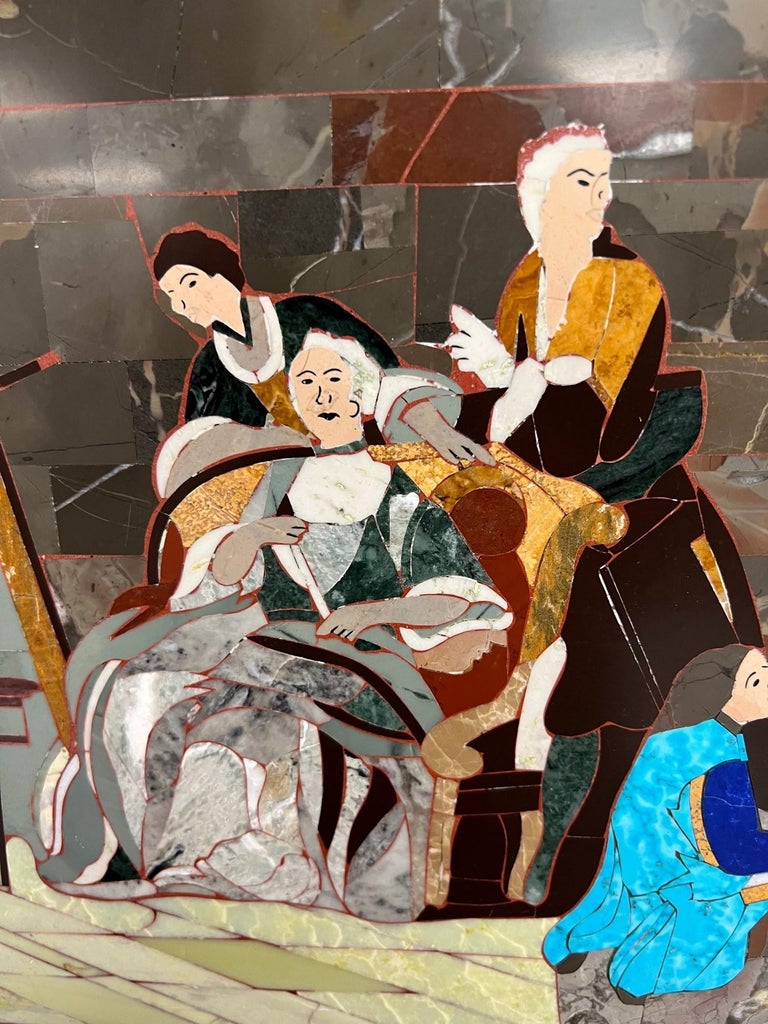 Late 20th Century, Petra Dora Plaque The Artist's Studio w/ Semi ...