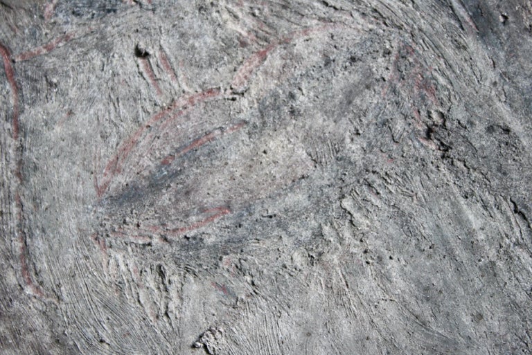 Late 20th Century Susan Jayne Hocking Pigment Painting Portrait, 1997 ...