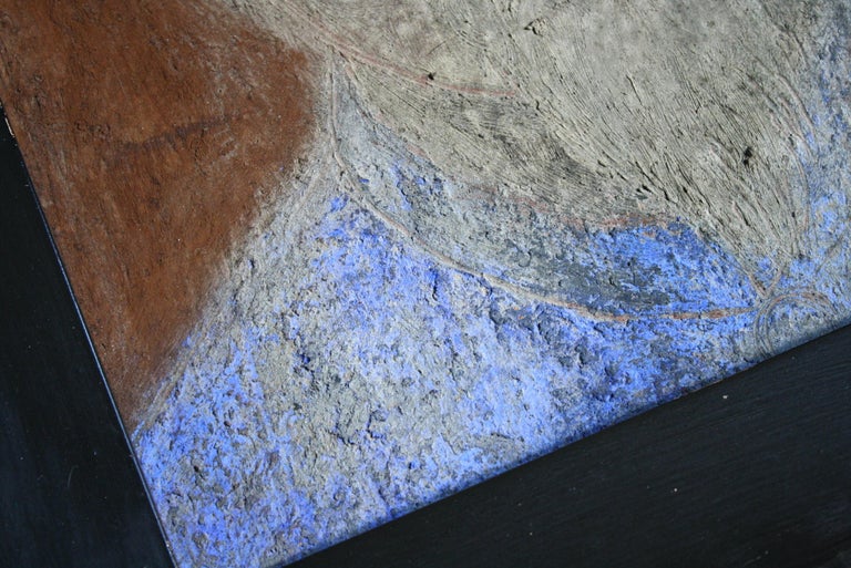 Late 20th Century Susan Jayne Hocking Pigment Painting Portrait, 1997 ...