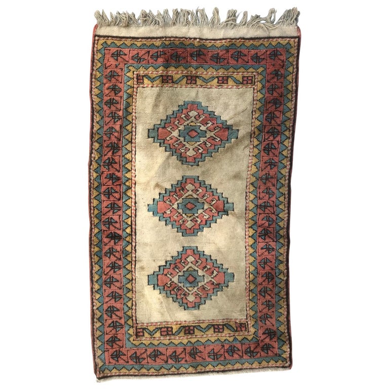 Late 20th Century Turkish Kars Rug For Sale at 1stDibs