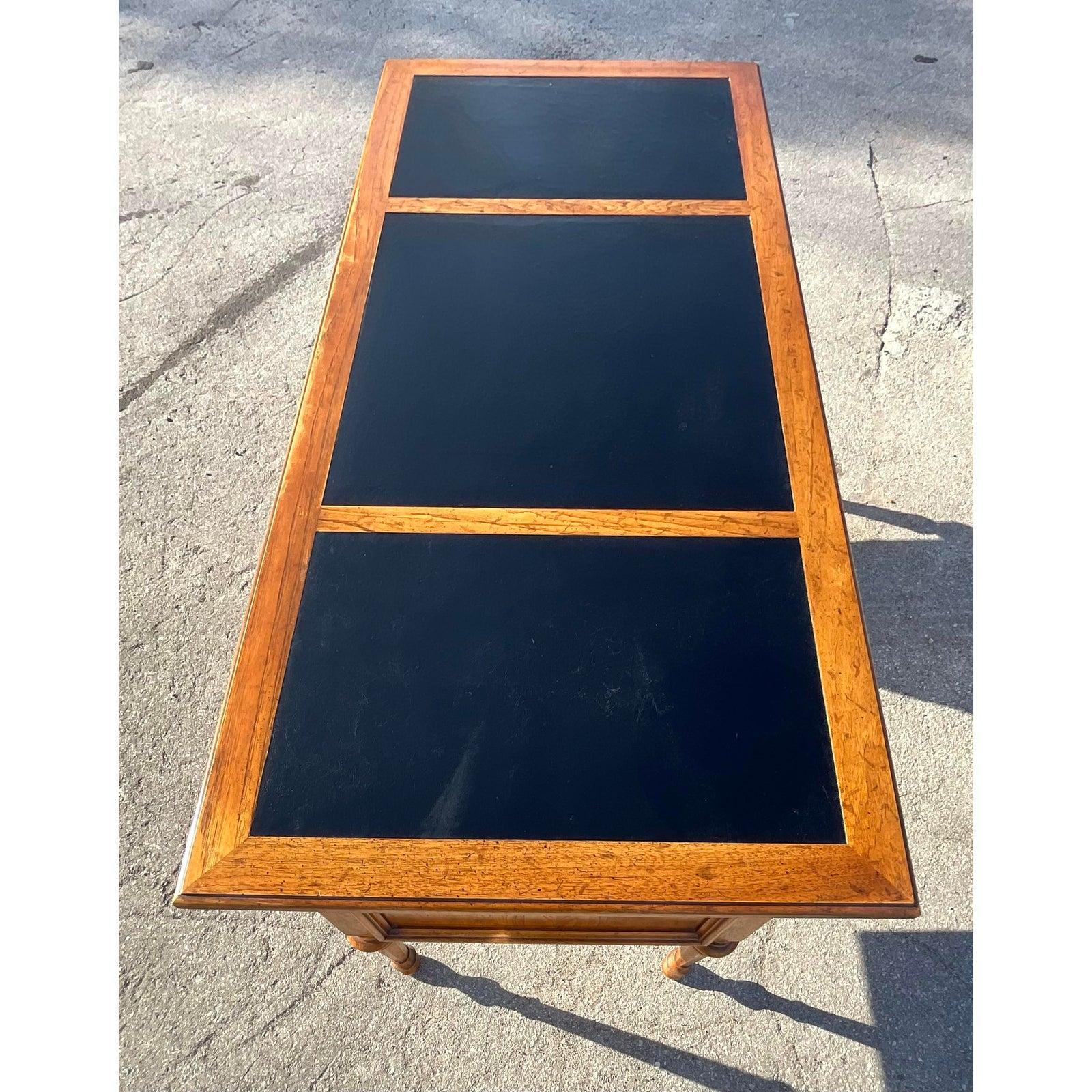 Late 20th Century Vintage Boho Drexel Writing Desk For Sale at 1stDibs ...