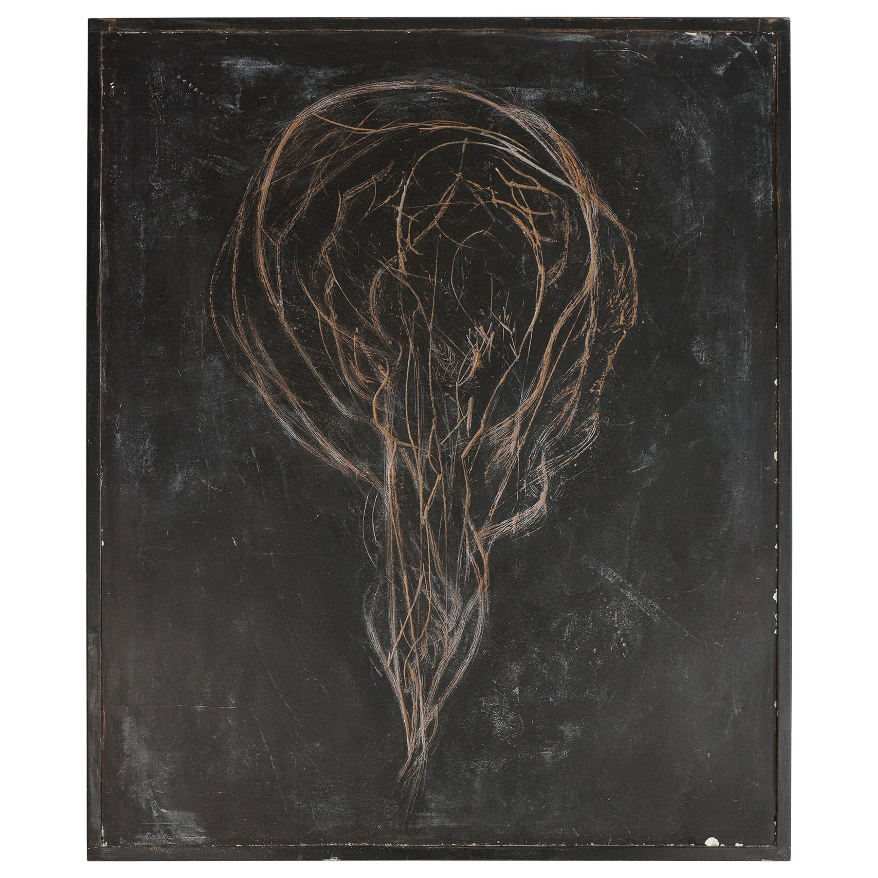 Late 20th Century Wall Art "Placenta" by Danish Artist John Olsen, Juli ...