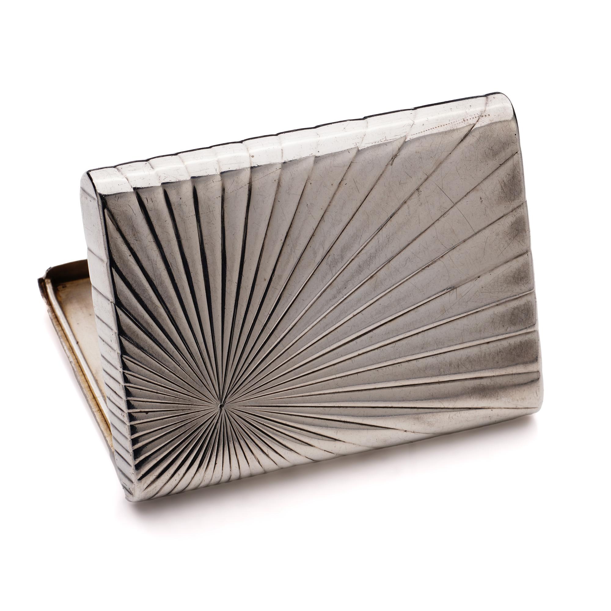 Late Art Deco Cigarette Case For Sale at 1stDibs