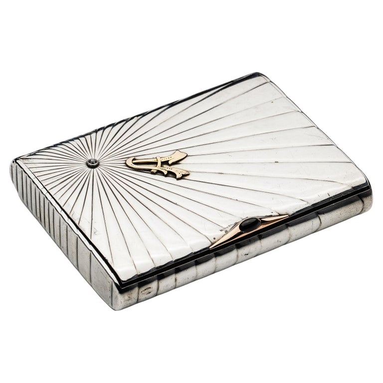 Late Art Deco Cigarette Case For Sale at 1stDibs