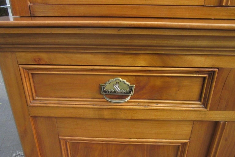 Late Biedermeier Kitchen Cabinet Cherry Wood, 1870s For Sale at 1stDibs