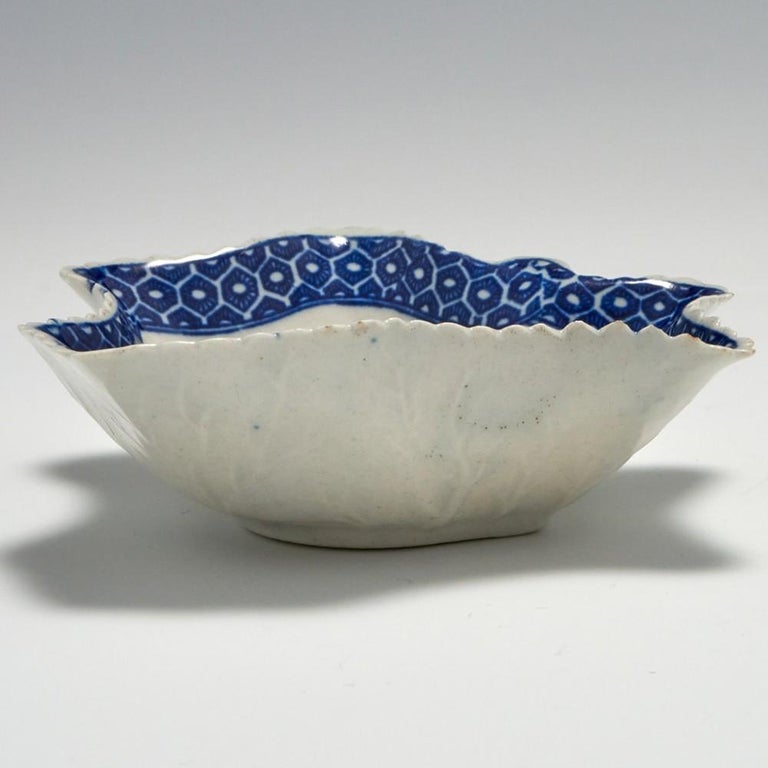 Late First Period or Early Flight Worcester Porcelain Pickle Leaf Fruit ...