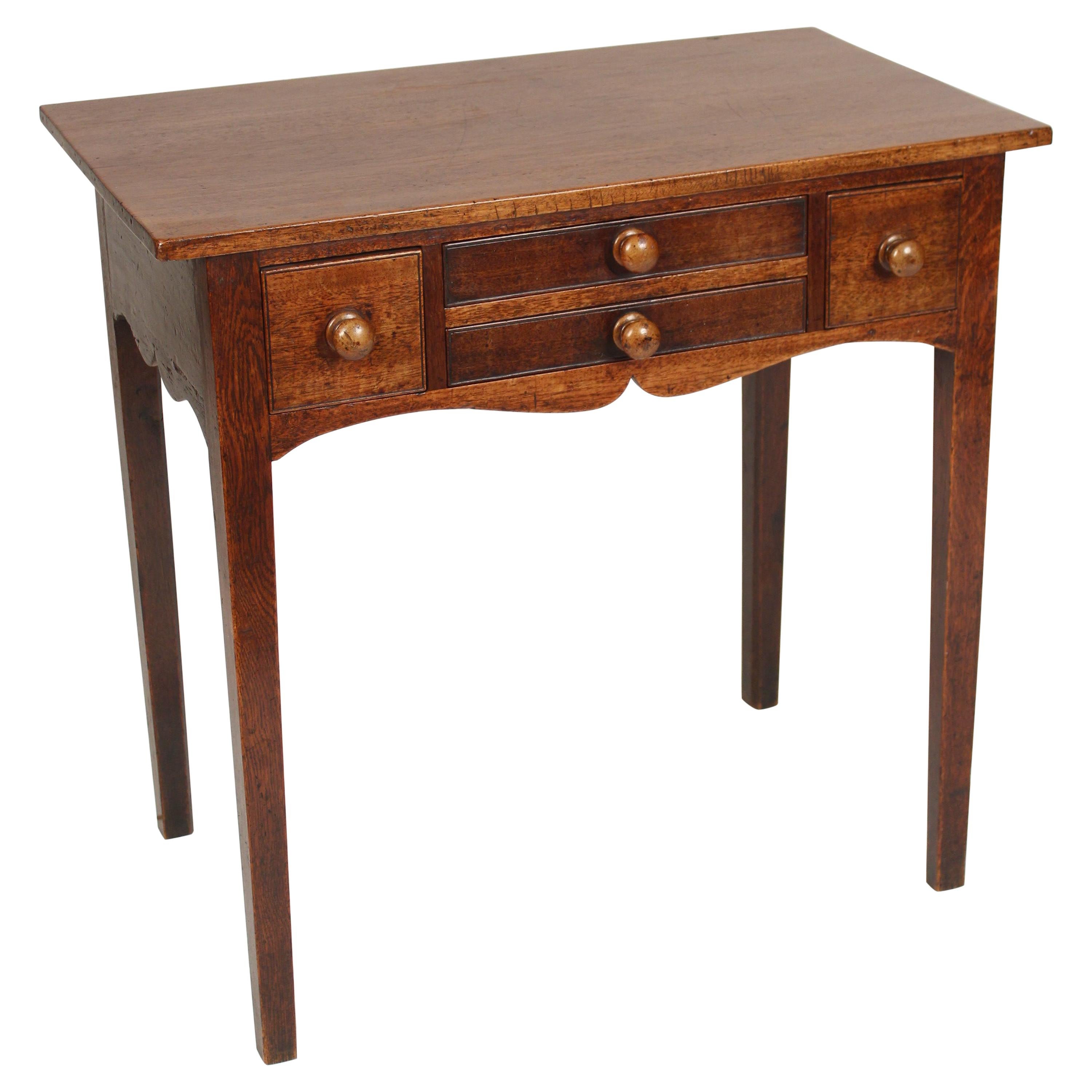 George III Mahogany Side Table For Sale at 1stDibs
