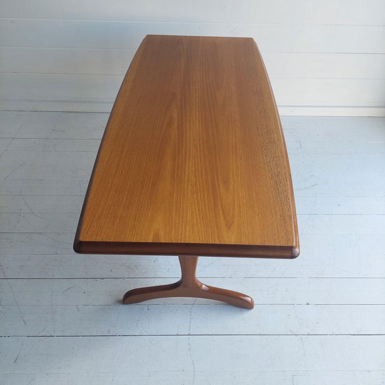 Late Mid Century Teak Coffee Table by Stucliffe Gplan Style, 80s For ...