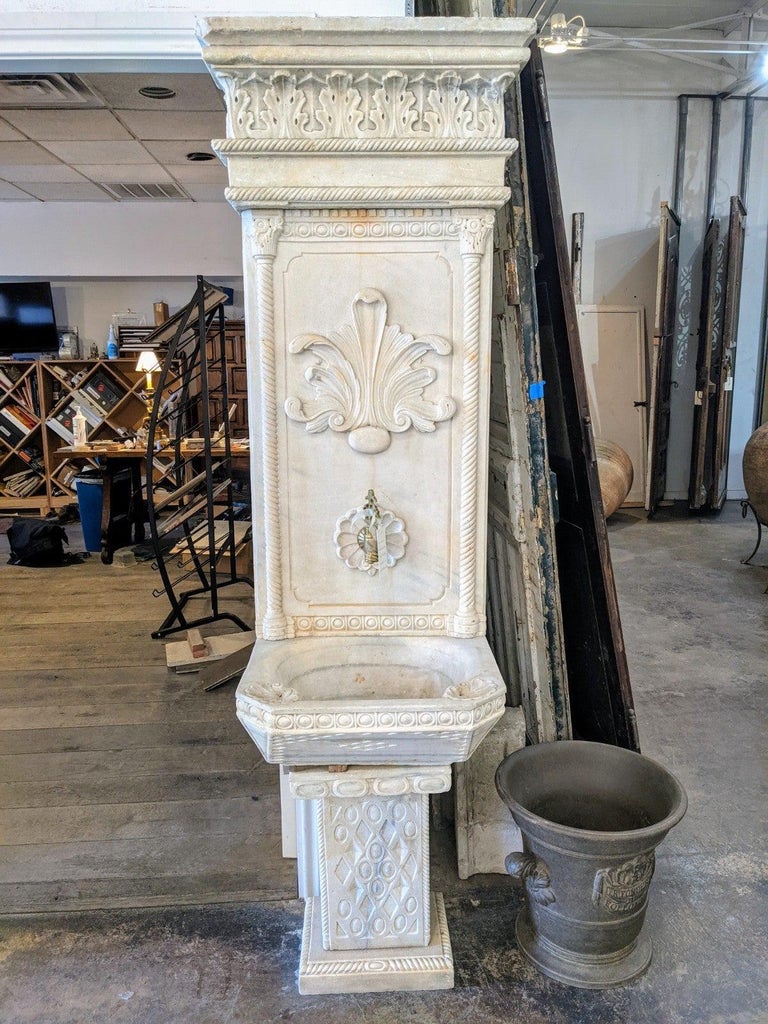Late Ottoman Hamam Style Wall Fountain at 1stDibs