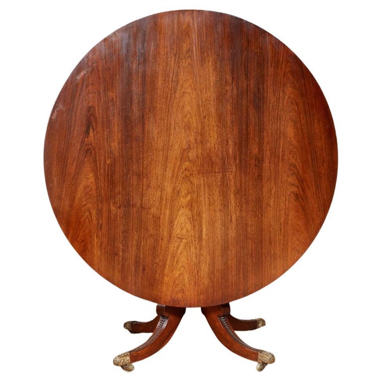Late Regency Center Table For Sale at 1stDibs