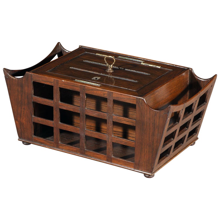 Late Regency George IV Period Letter Box at 1stDibs