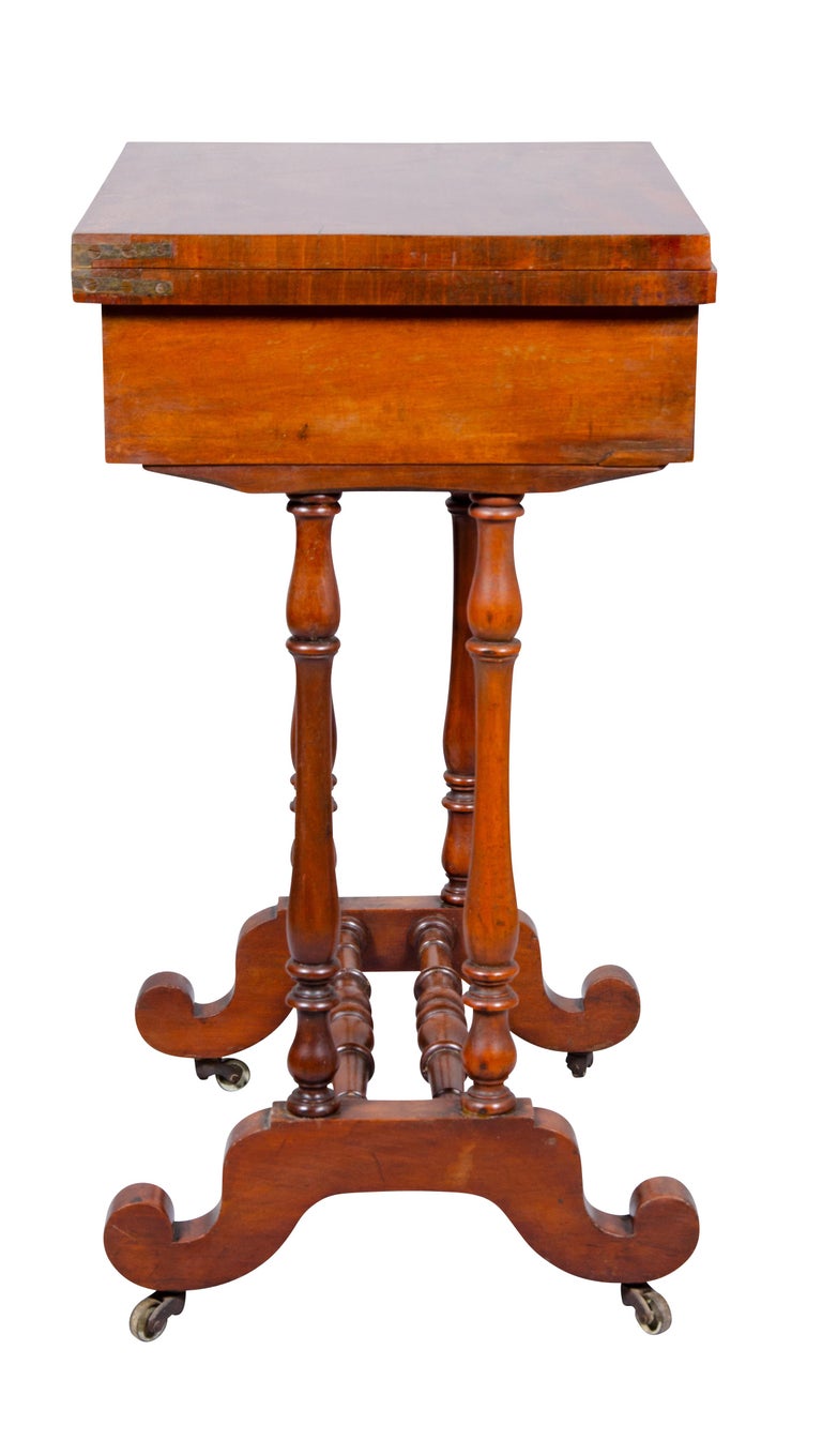 Late Regency Mahogany Games Table For Sale at 1stDibs