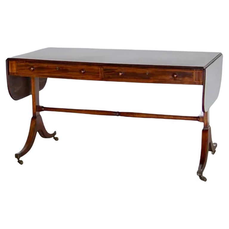 Late Regency Mahogany Sofa Table, circa 1850 For Sale at 1stDibs