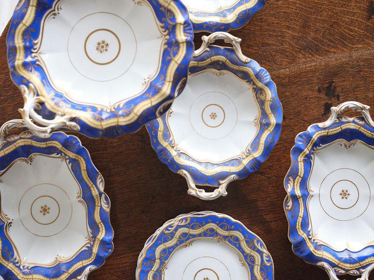 Late Victorian English Dessert Service Set, circa 1880 For Sale at 1stDibs