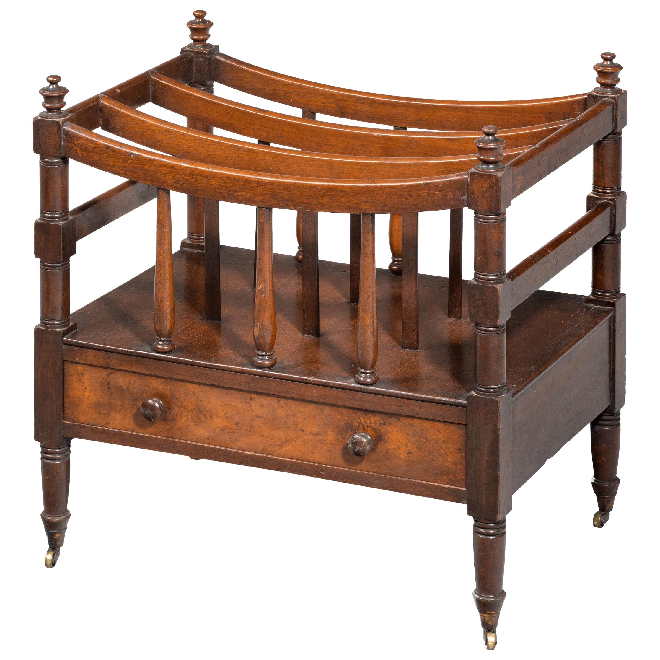 Mahogany Regency Period Antique Hall Tree at 1stDibs