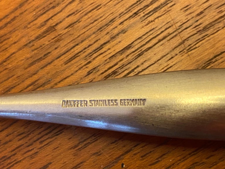 Lauffer Design 2 Designed by Don Wallance Service for 8 Stainless ...