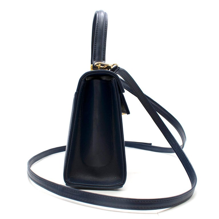 Launer Indigo Judi Leather Tote Bag One size at 1stDibs | launer judi