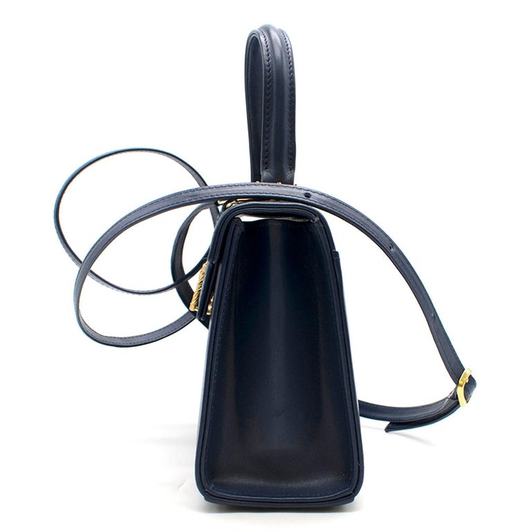 Launer Indigo Judi Leather Tote Bag One size at 1stDibs | launer judi