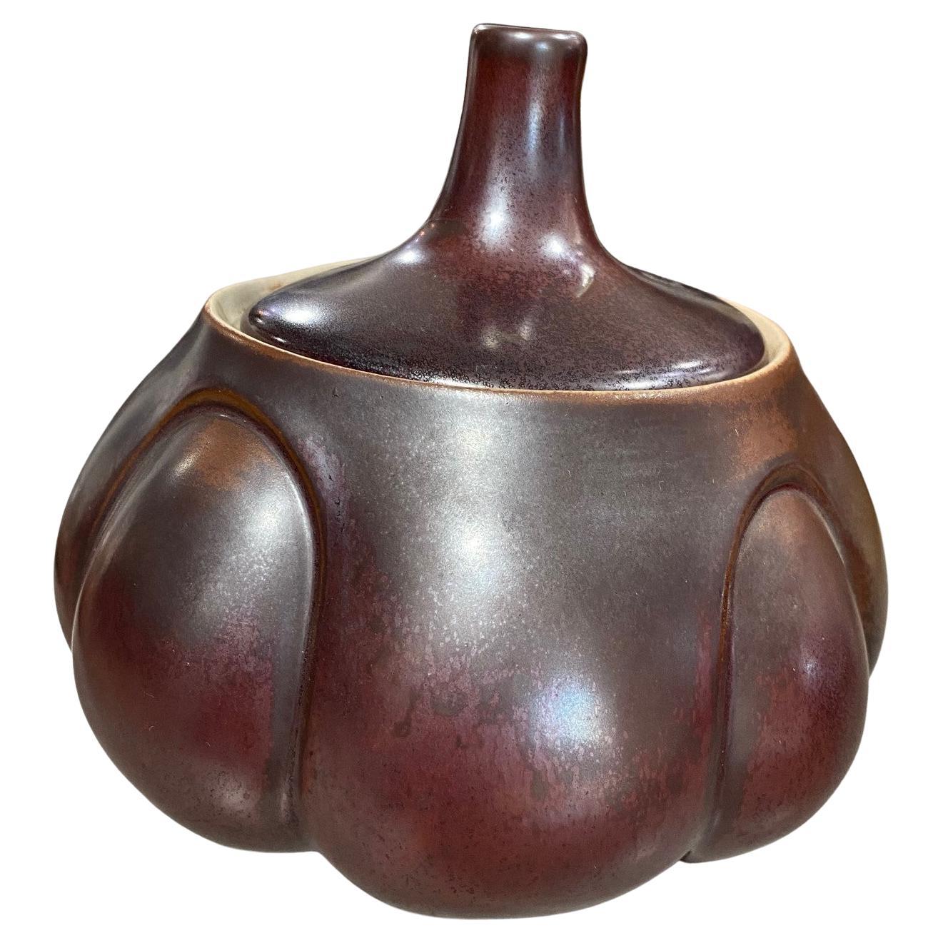 Massive Studio Art Pottery Vessel Signed Hammer at 1stDibs