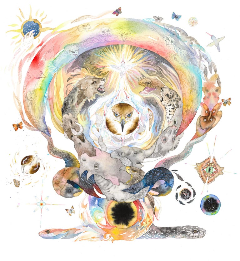 Laura Ball - Separation of Earth and Sky (Blake) For Sale at 1stDibs
