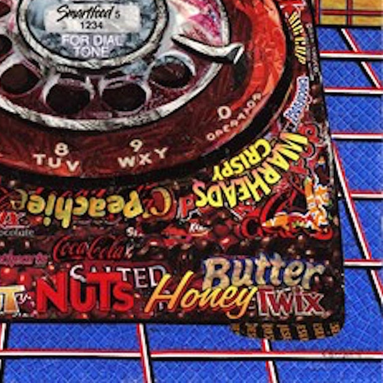 Laura Benjamin - Off The Hook - Original - Part of Candy Wrapper ...