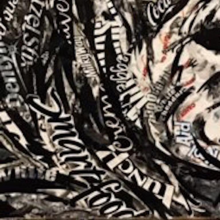 Laura Benjamin - Willie - Candy Wrapper Collage Series For Sale at ...