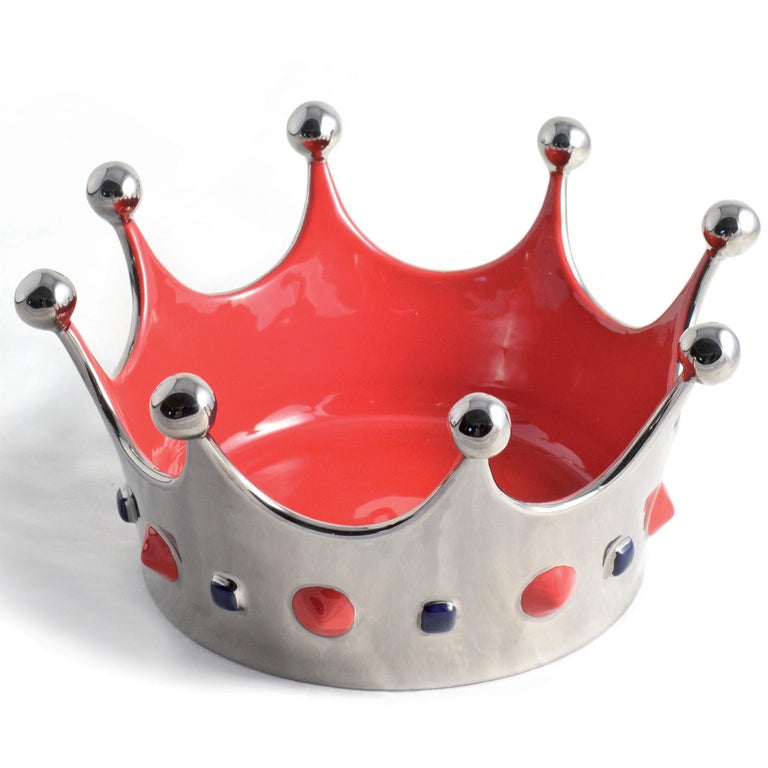 Laura Corona Cup Handmade in Faenza Majolica For Sale at 1stDibs