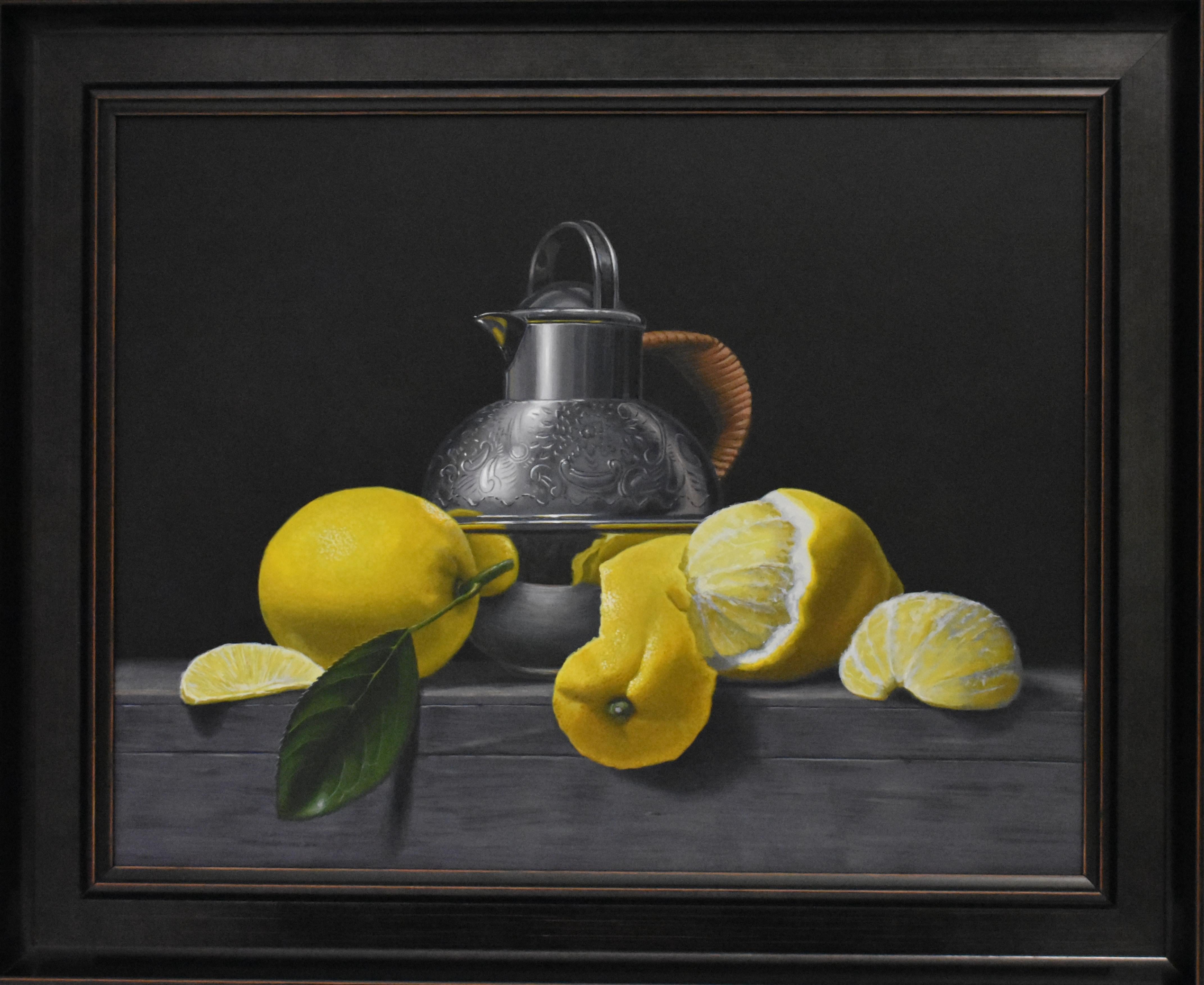Laura Critchlow - Lemons- original still life realism fruit painting ...