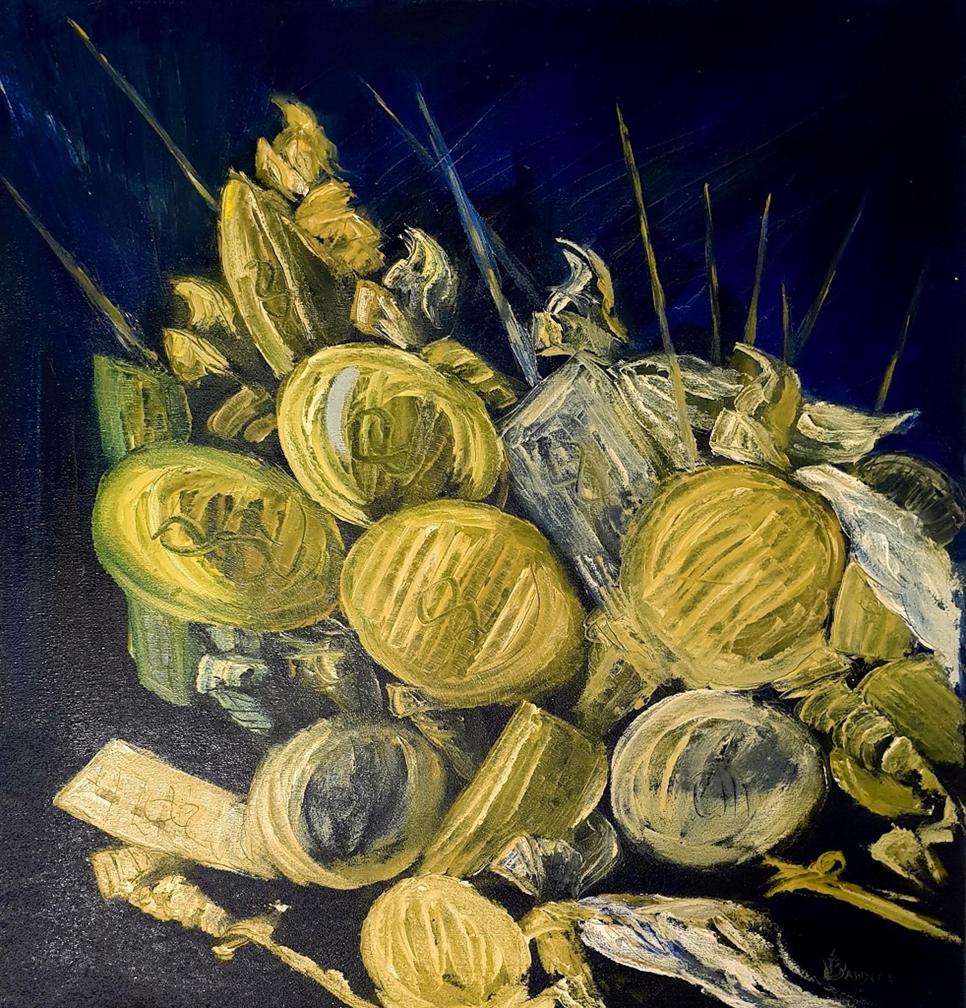 Laura D'Andrea - Pink Flowers - Original Oil on Canvas by Laura D ...