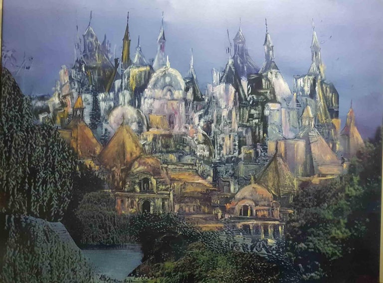 Laura D'Andrea - S.James, London- Oil on Canvas by Laura D'Andrea ...