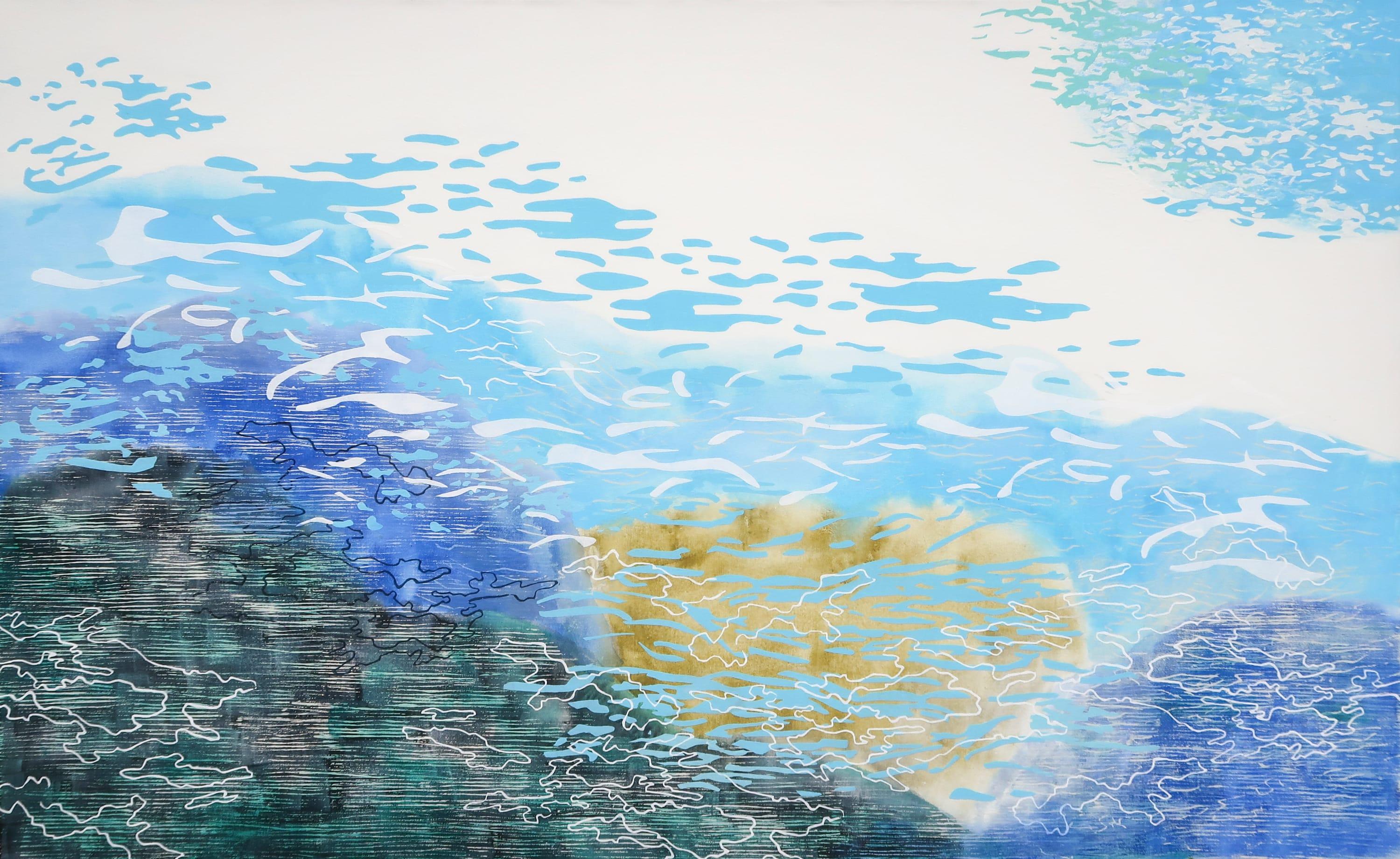 Laura Fayer - Laura Fayer "Second Spring" Mixed Media Painting on ...