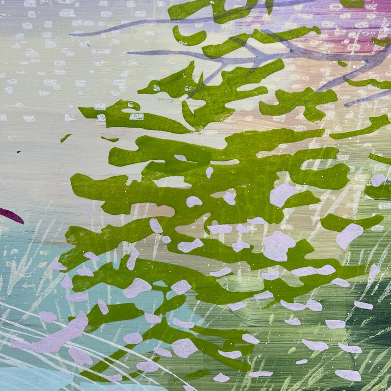 Laura Fayer - Laura Fayer "Paradise Logic" Acrylic and Japanese Paper ...