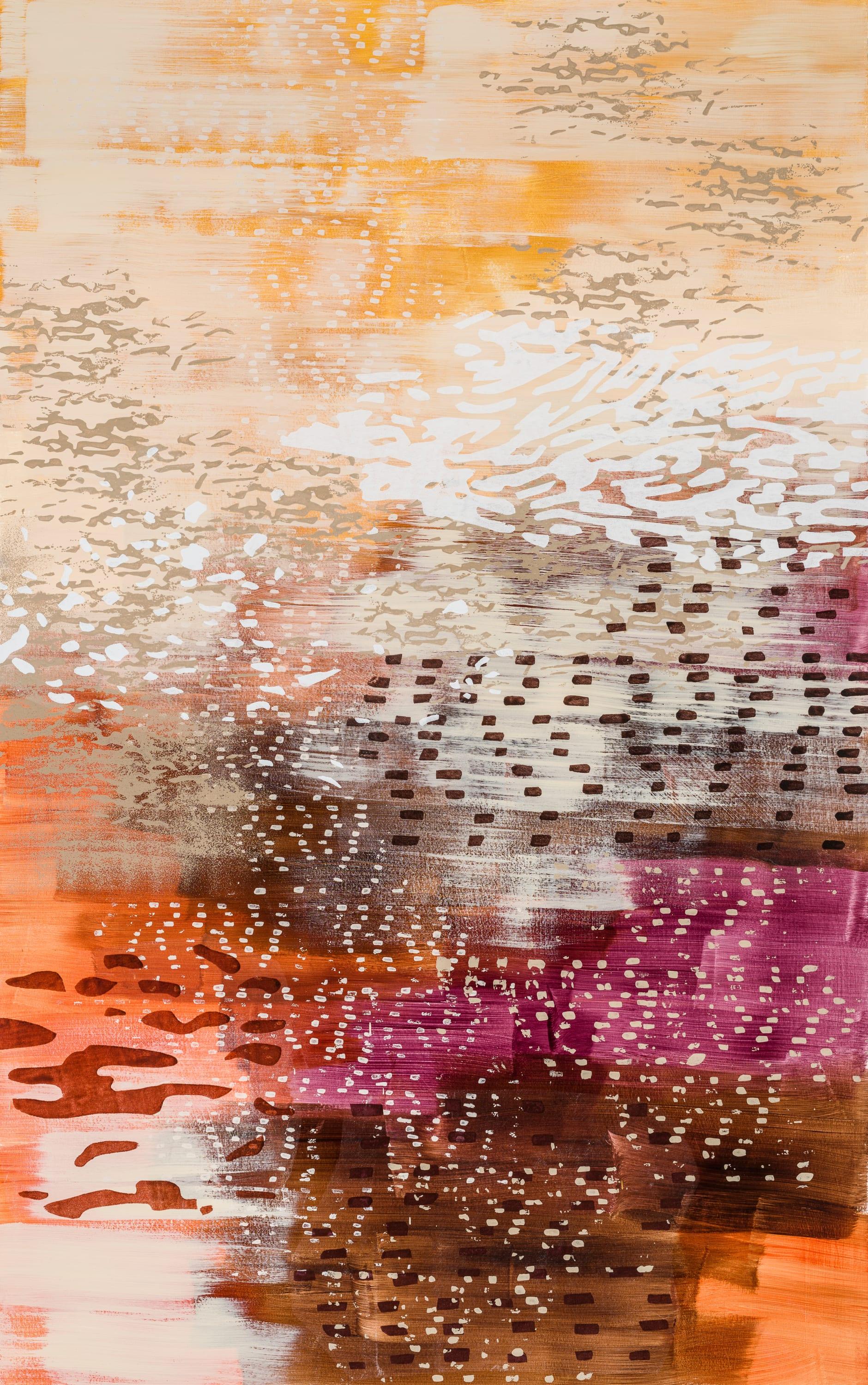 Laura Fayer - Laura Fayer "Second Spring" Mixed Media Painting on ...