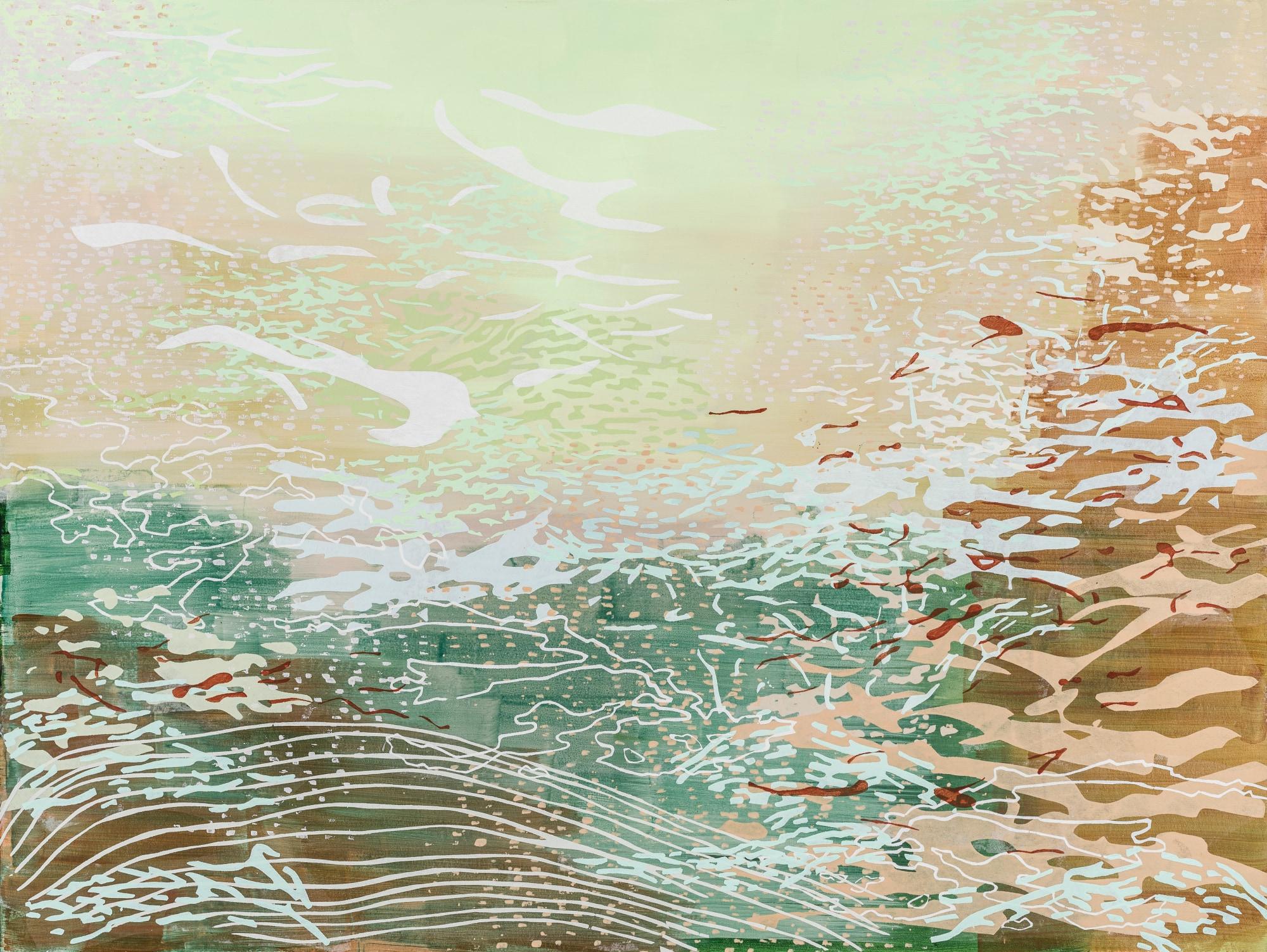 Laura Fayer - Laura Fayer "Second Spring" Mixed Media Painting on ...