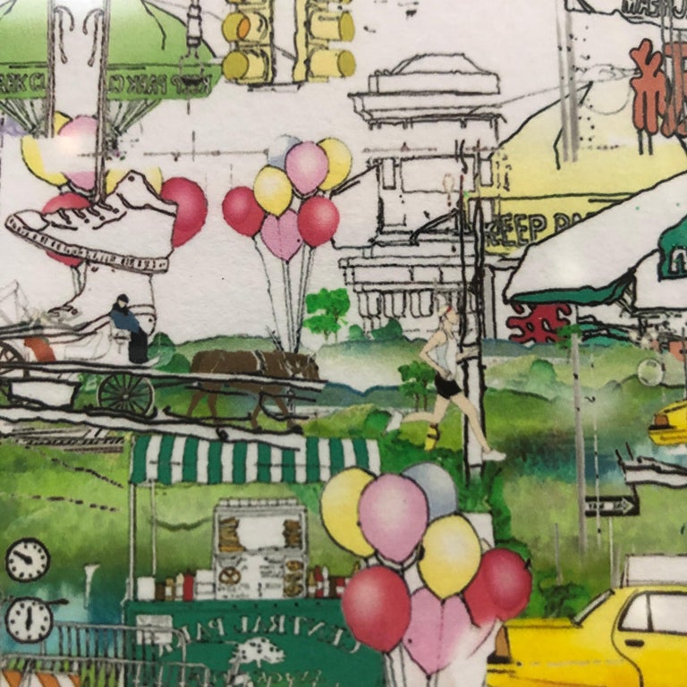 Laura Jordan - Central Park NY BY LAURA JORDAN, Cityscape Print ...