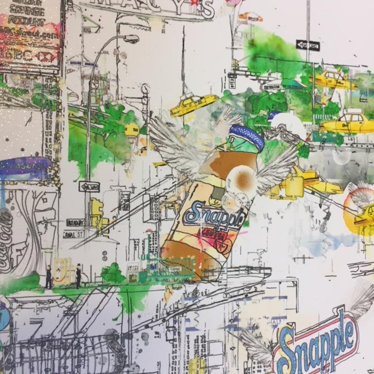 Laura Jordan - Central Park, New York, detailed cityscape limited ...