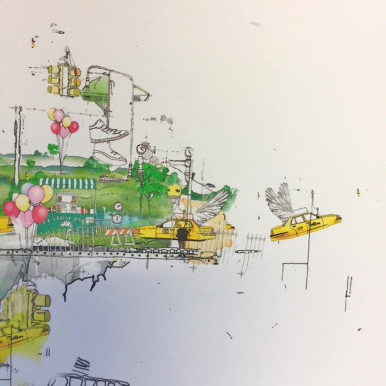 Laura Jordan - Central Park, New York, detailed cityscape limited ...