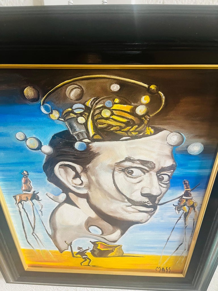 Laura Mass - SAVING SALVADOR - Original Framed Artwork For Sale at 1stDibs