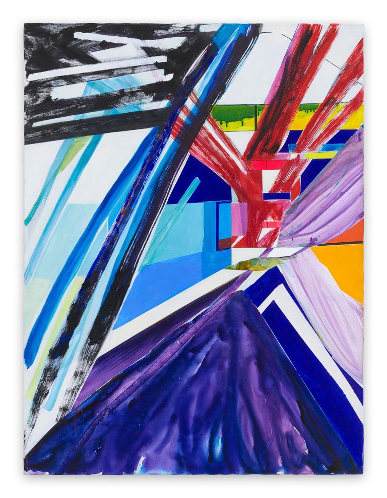 Laura Newman - Interiors (Abstract painting) For Sale at 1stDibs