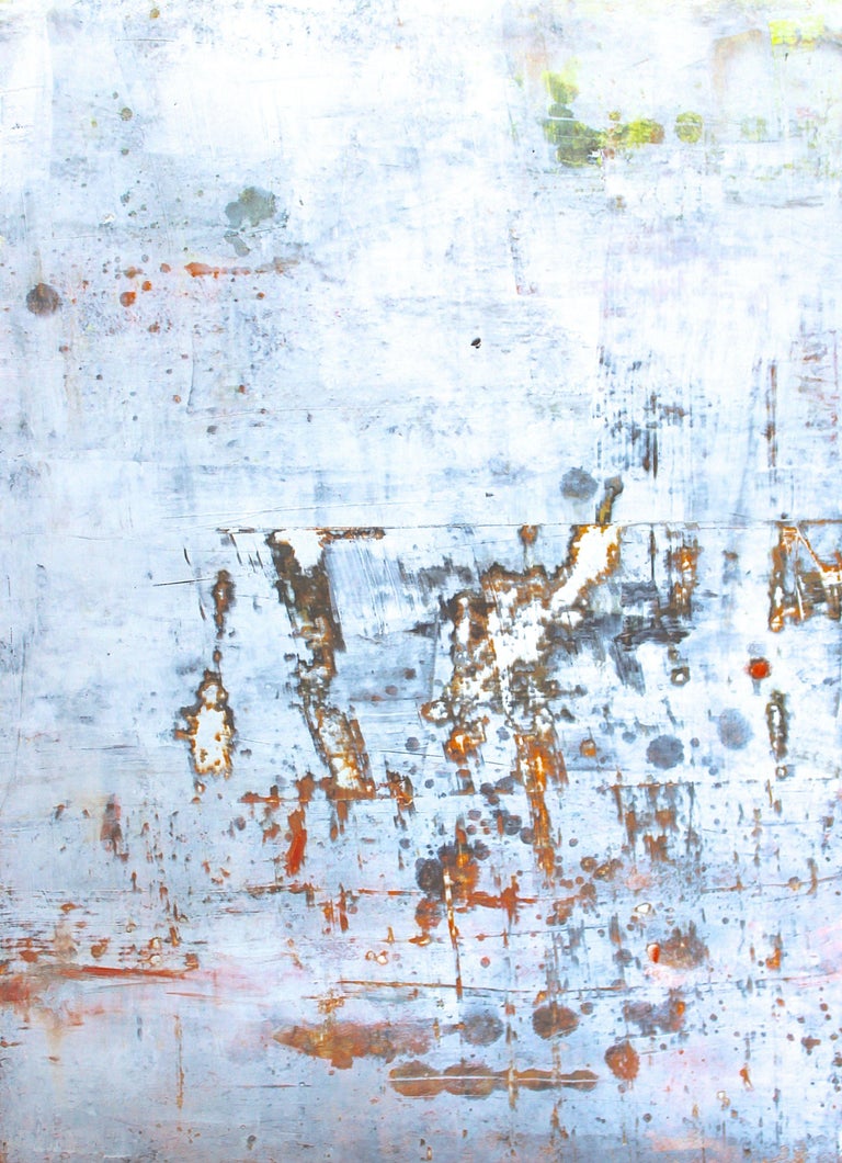 Laura Spring - Unchartered Territory 3, Painting, Oil on Paper For Sale ...