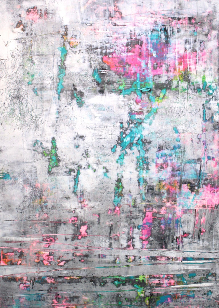 Laura Spring - Unchartered Territory 5, Painting, Oil on Paper For Sale ...