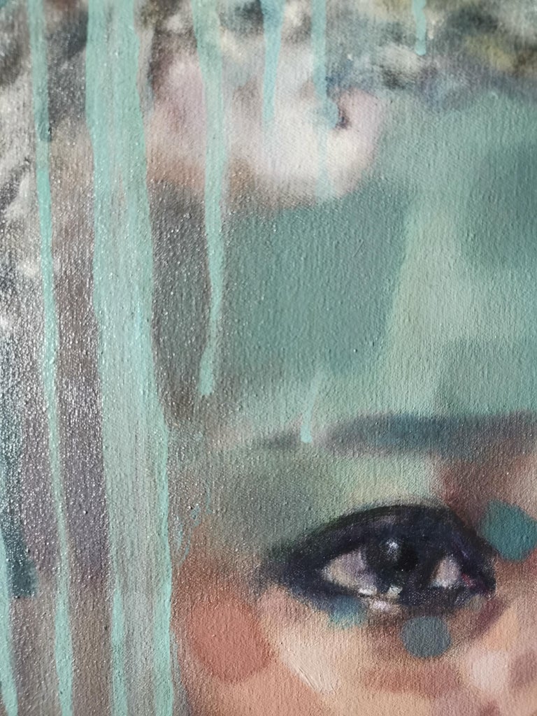 Laura Wenman - Portrait Study Oil Painting "I have Emerged" For Sale at ...