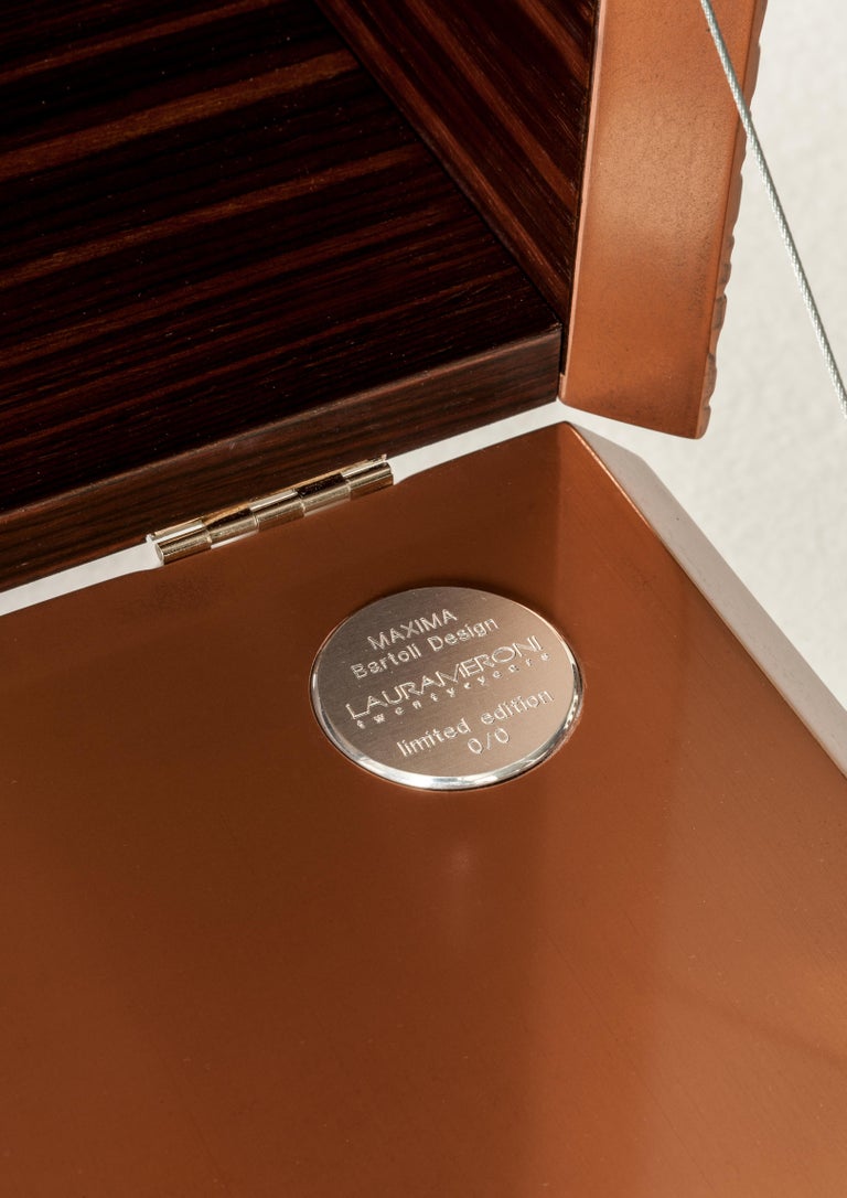 Laurameroni Limited Edition "Maxima" Sideboard in Burnished Copper ...