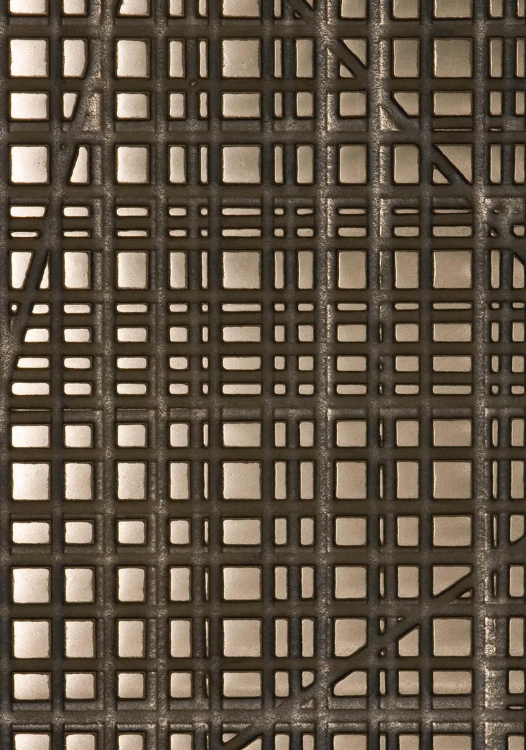 Laurameroni "Maxima" Modern Chest of Drawers in Bronze Liquid Metal For ...